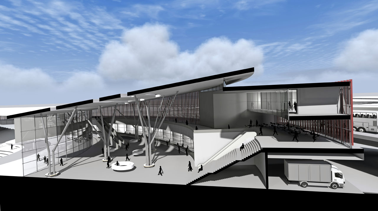 Usak Intercity Bus Terminal - Architizer