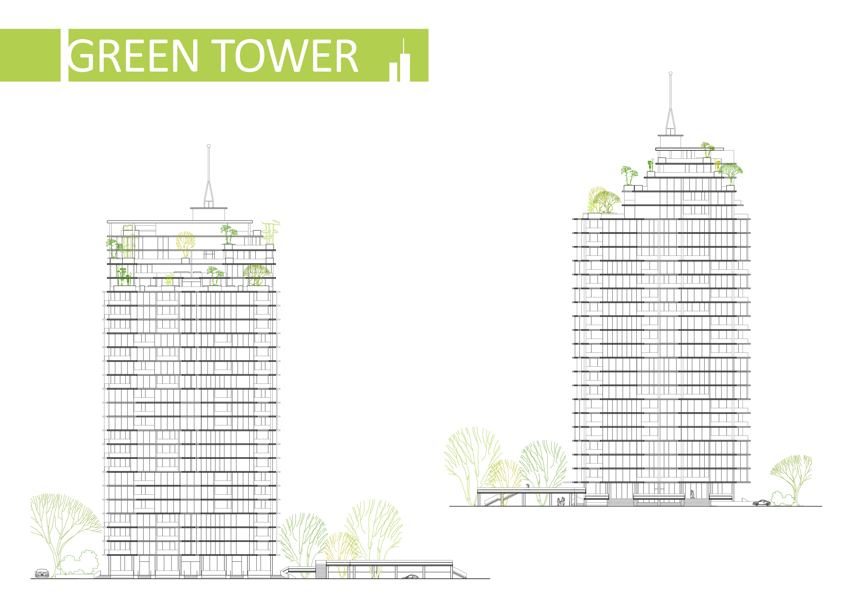 Green tower - Architizer