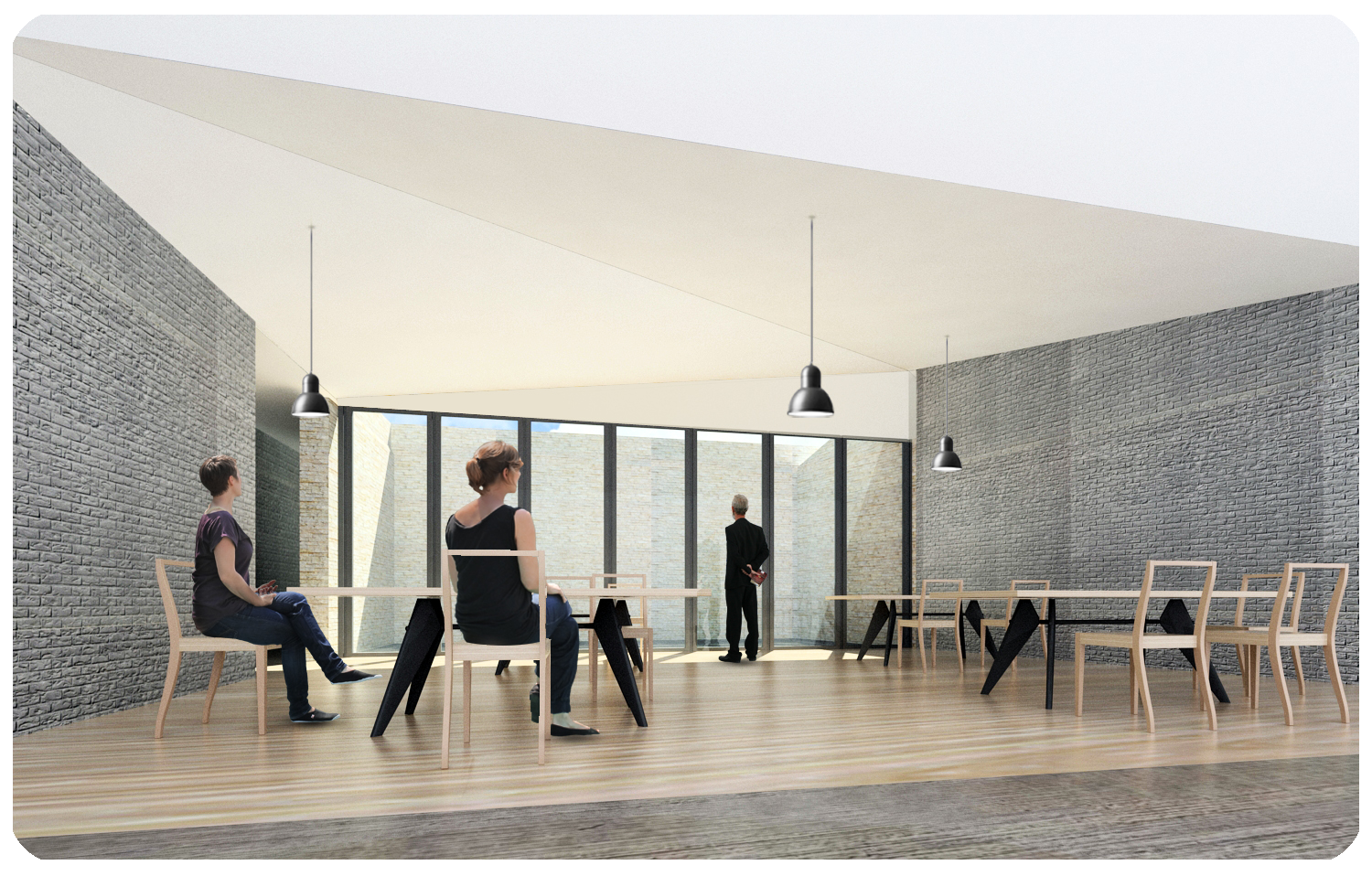 Pilgrim hostel - Architizer