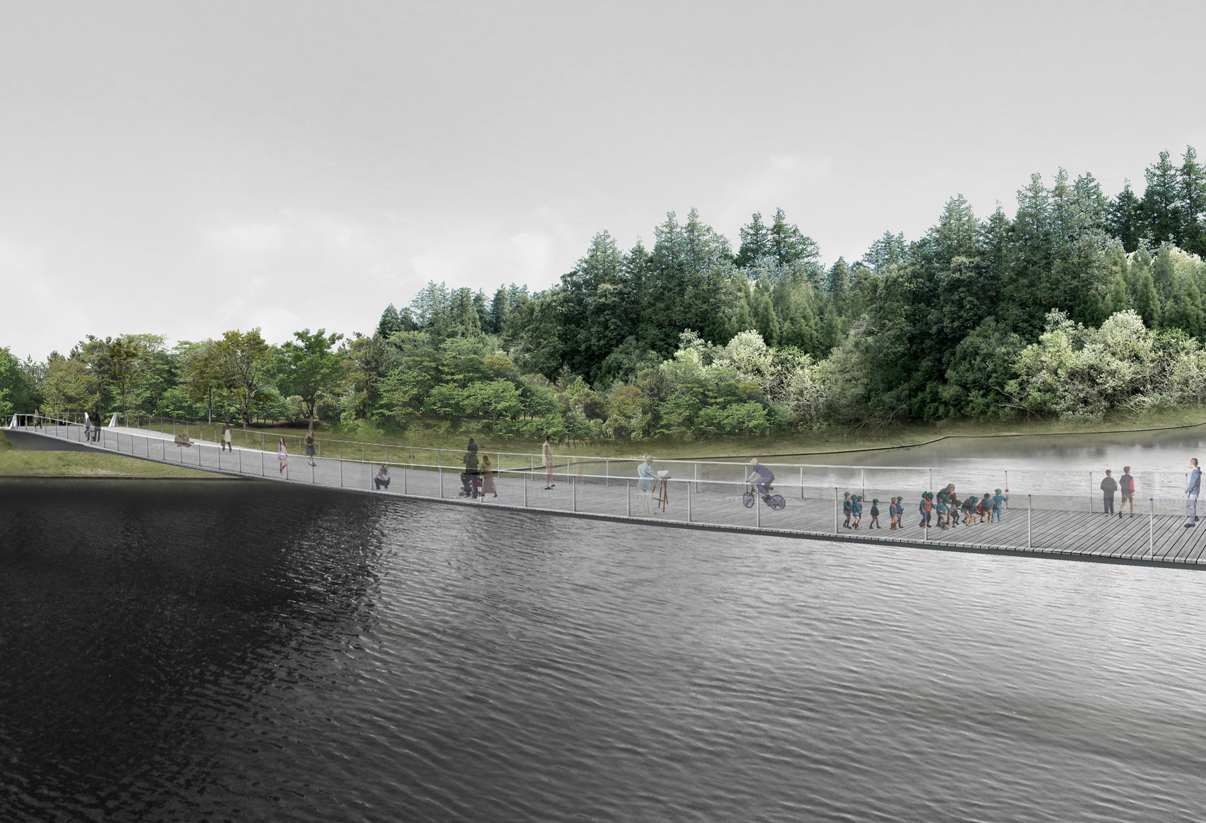 Invisible Bridge - Architizer