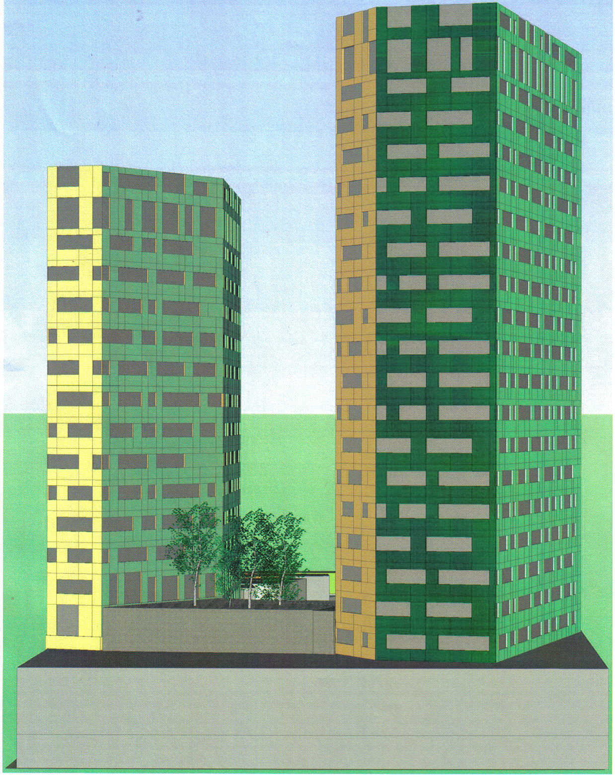 Urban Housing Development + Townhomes - Architizer