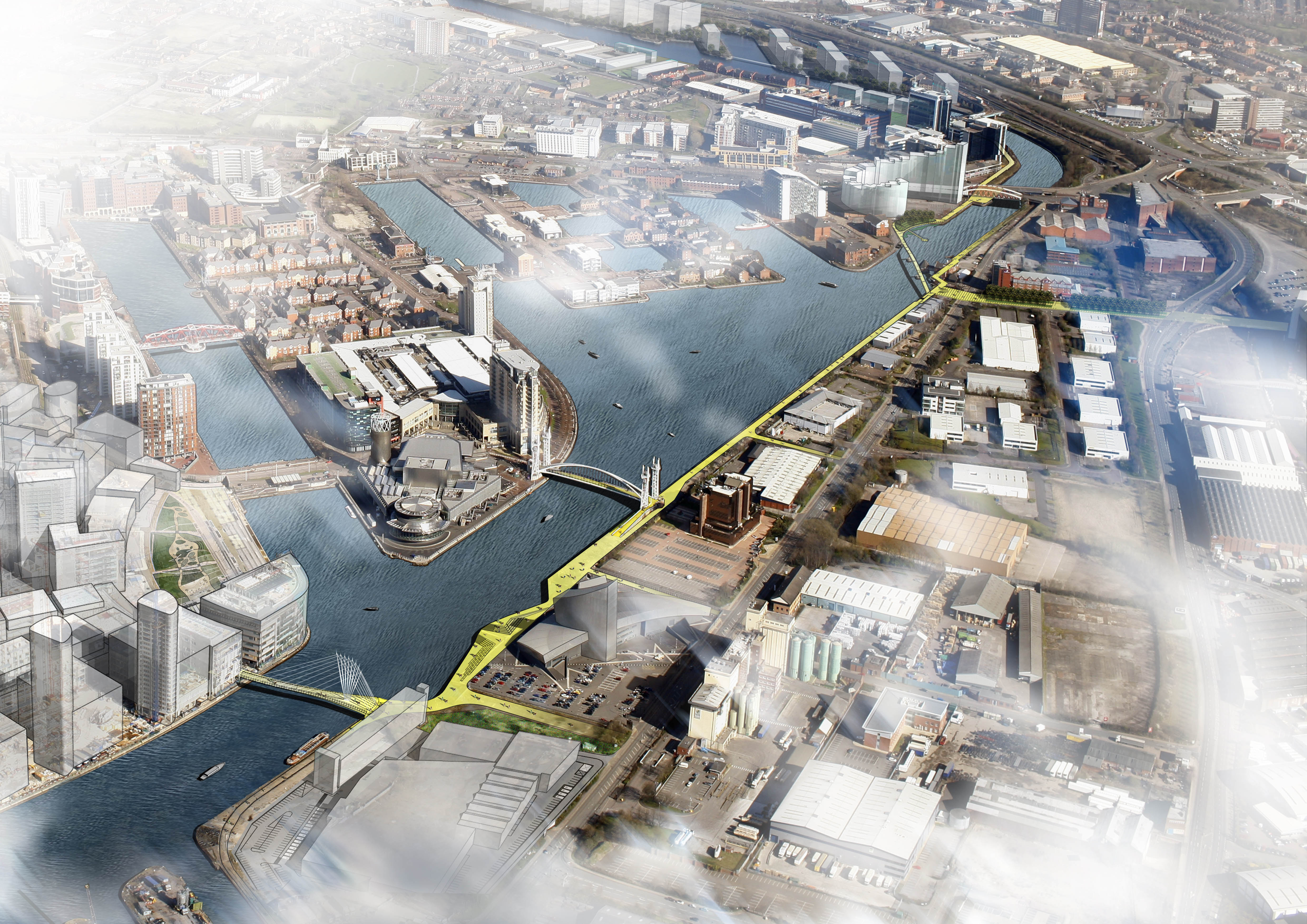 Irwell City Park Masterplan by FoRM Associates - Architizer