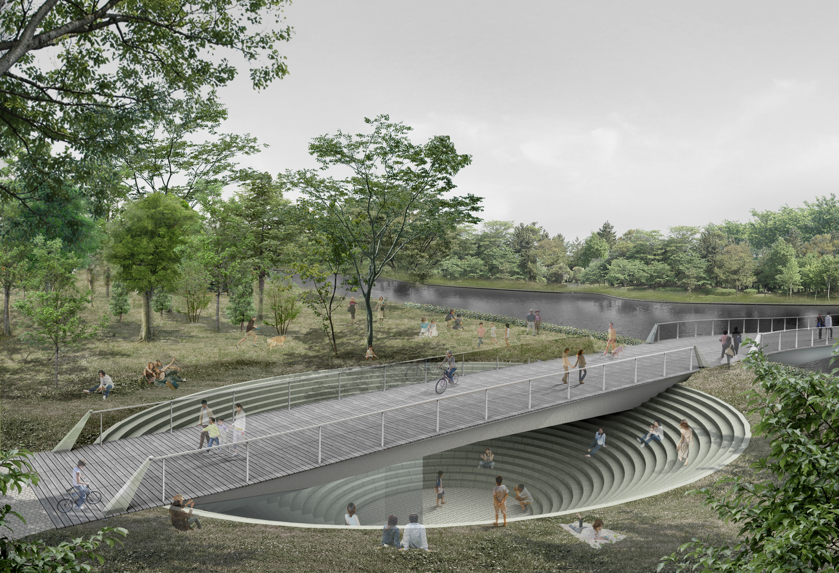 Invisible Bridge - Architizer