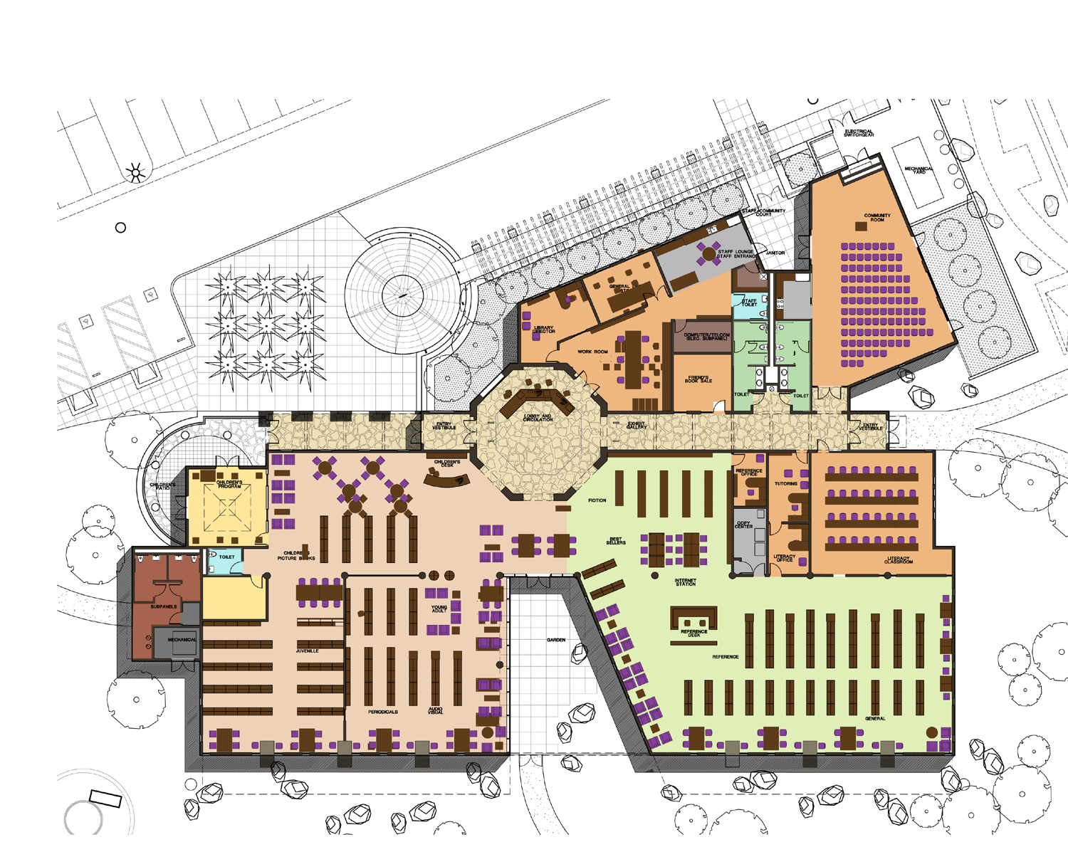 La Quinta Public Library by MW Steele Group - Architizer