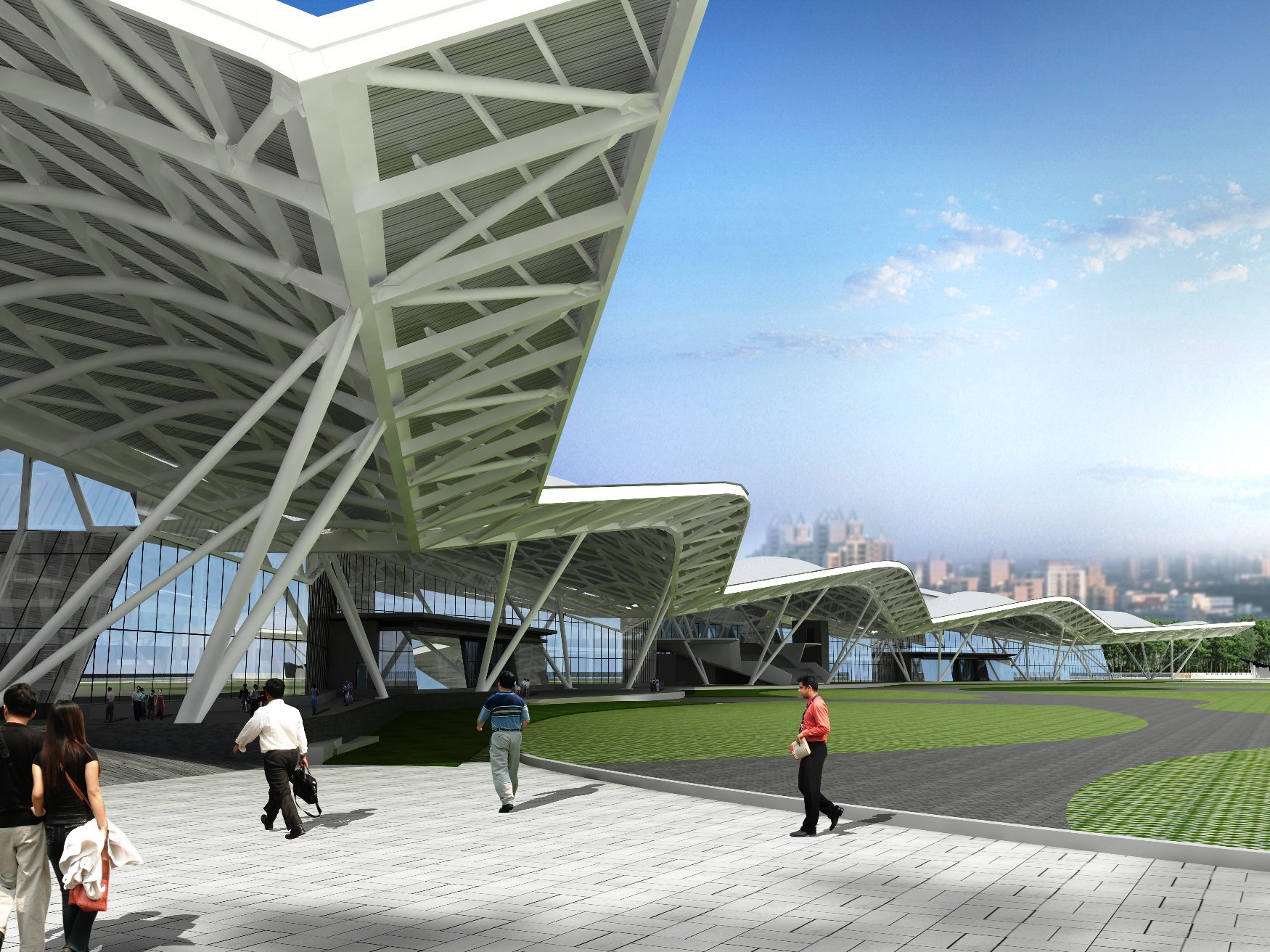 Cidco Exhibition Centre & Business Centre - Architizer