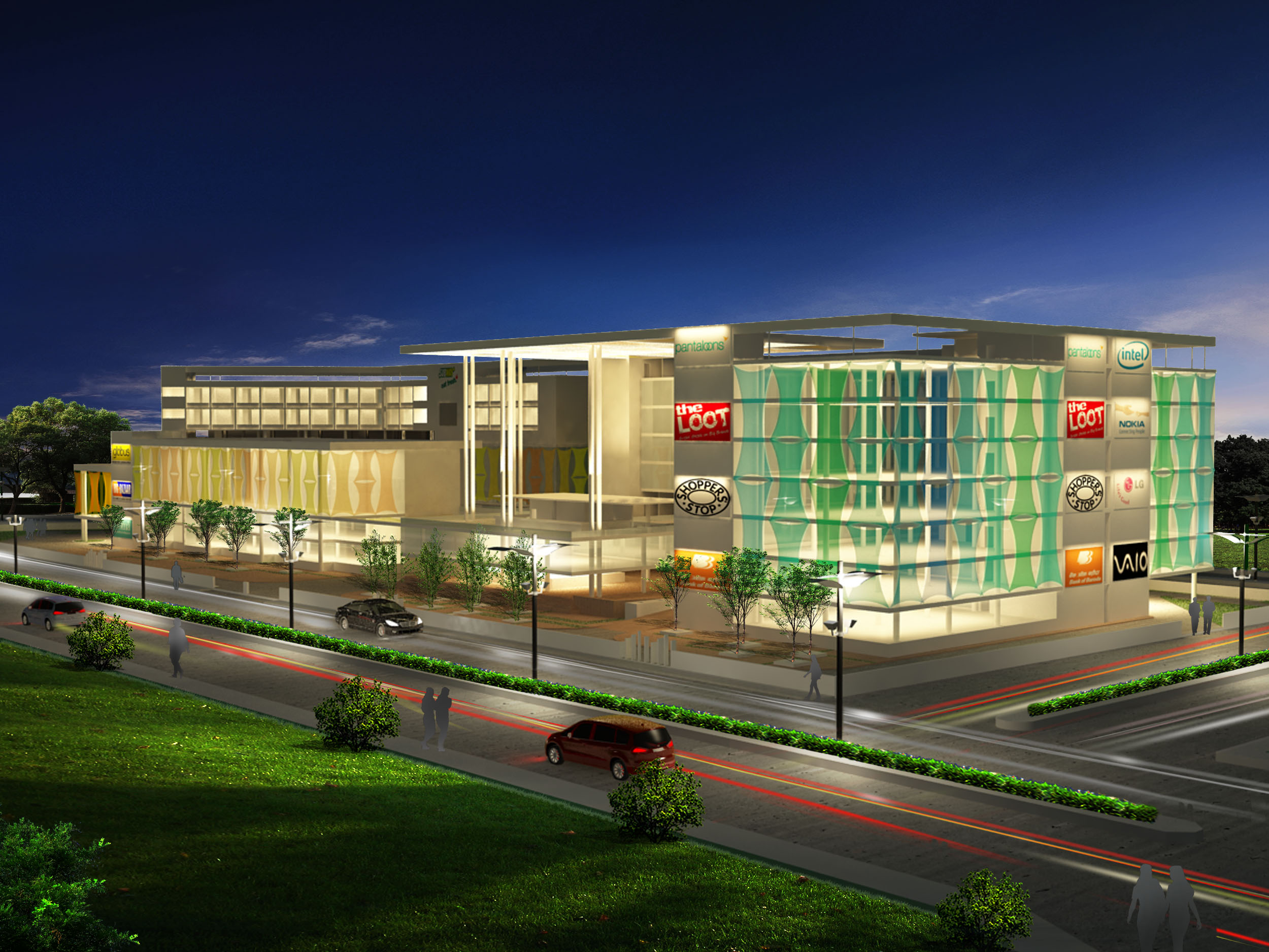 LIC - Mixed use development at Jaipur - Architizer