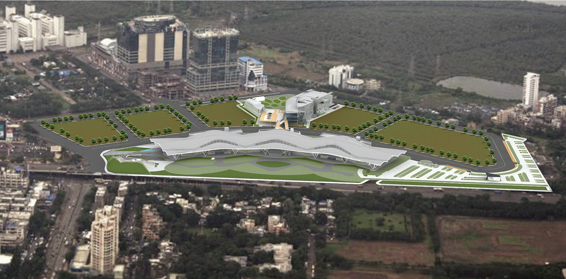 Cidco Exhibition Centre & Business Centre - Architizer