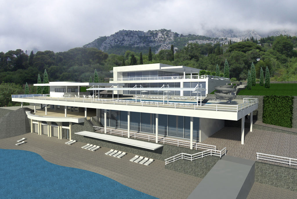 High Bridge Building Cultural Infrastructure by Krymproektstroy Ltd ...