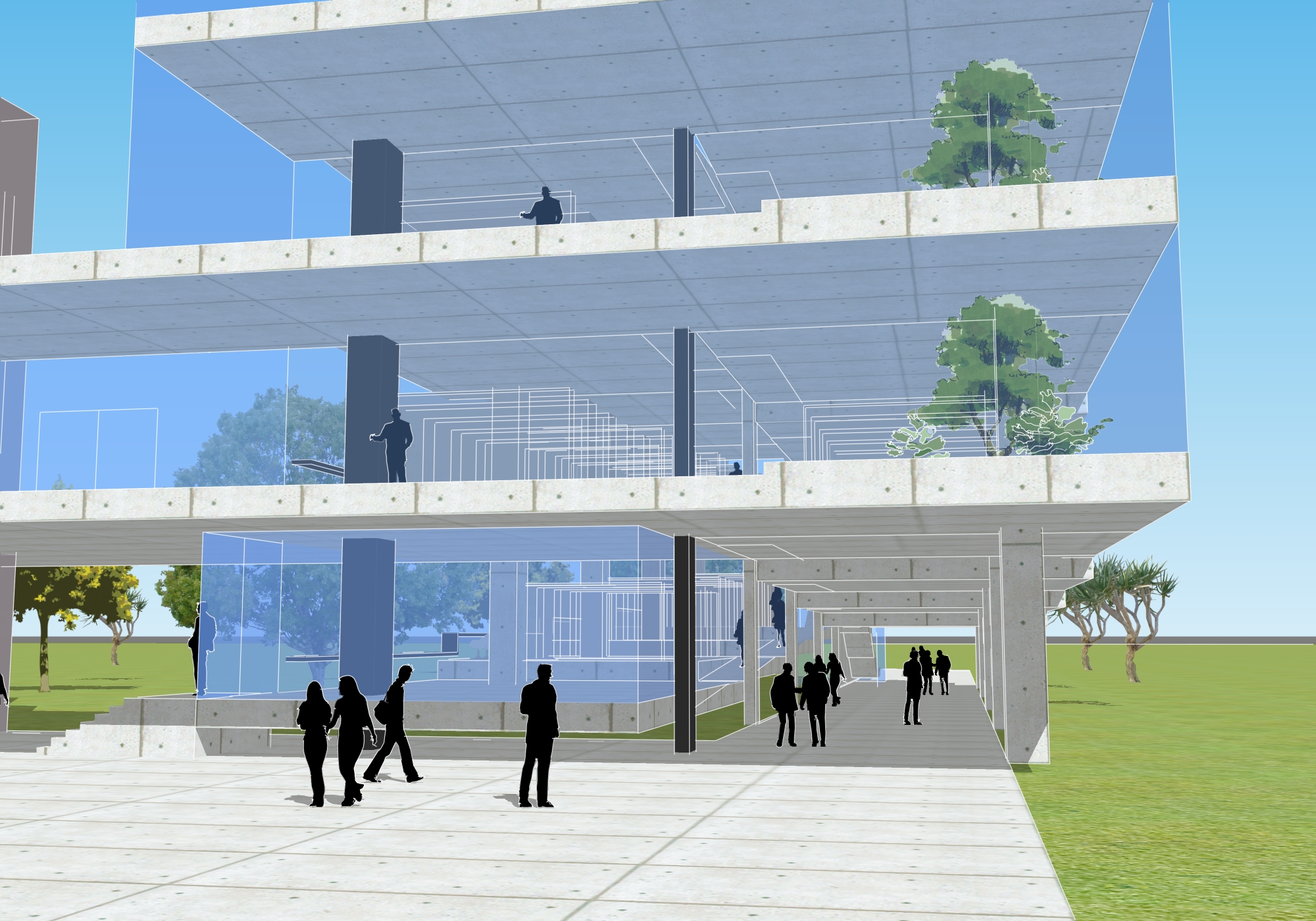 IIT Bombay New Library & Extention - Architizer