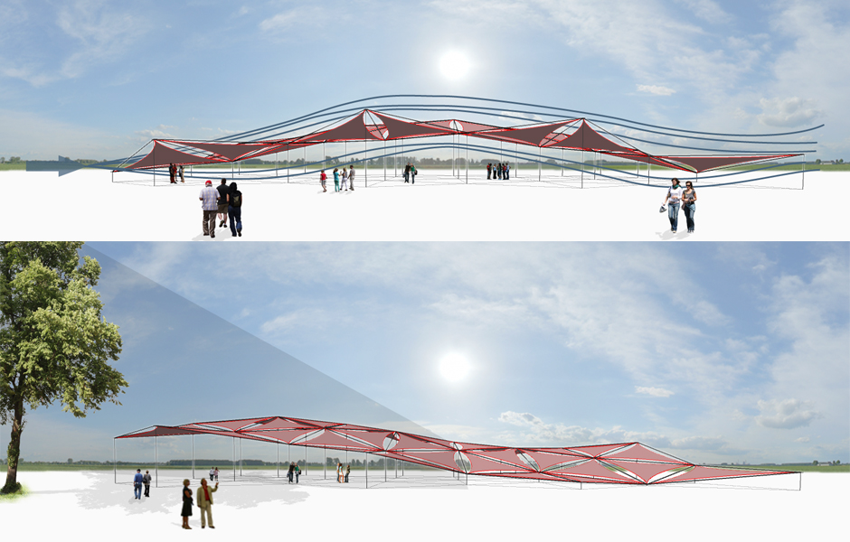 Idea 195656: Kinetic Pavilion in Ghent, Belgium - Architizer