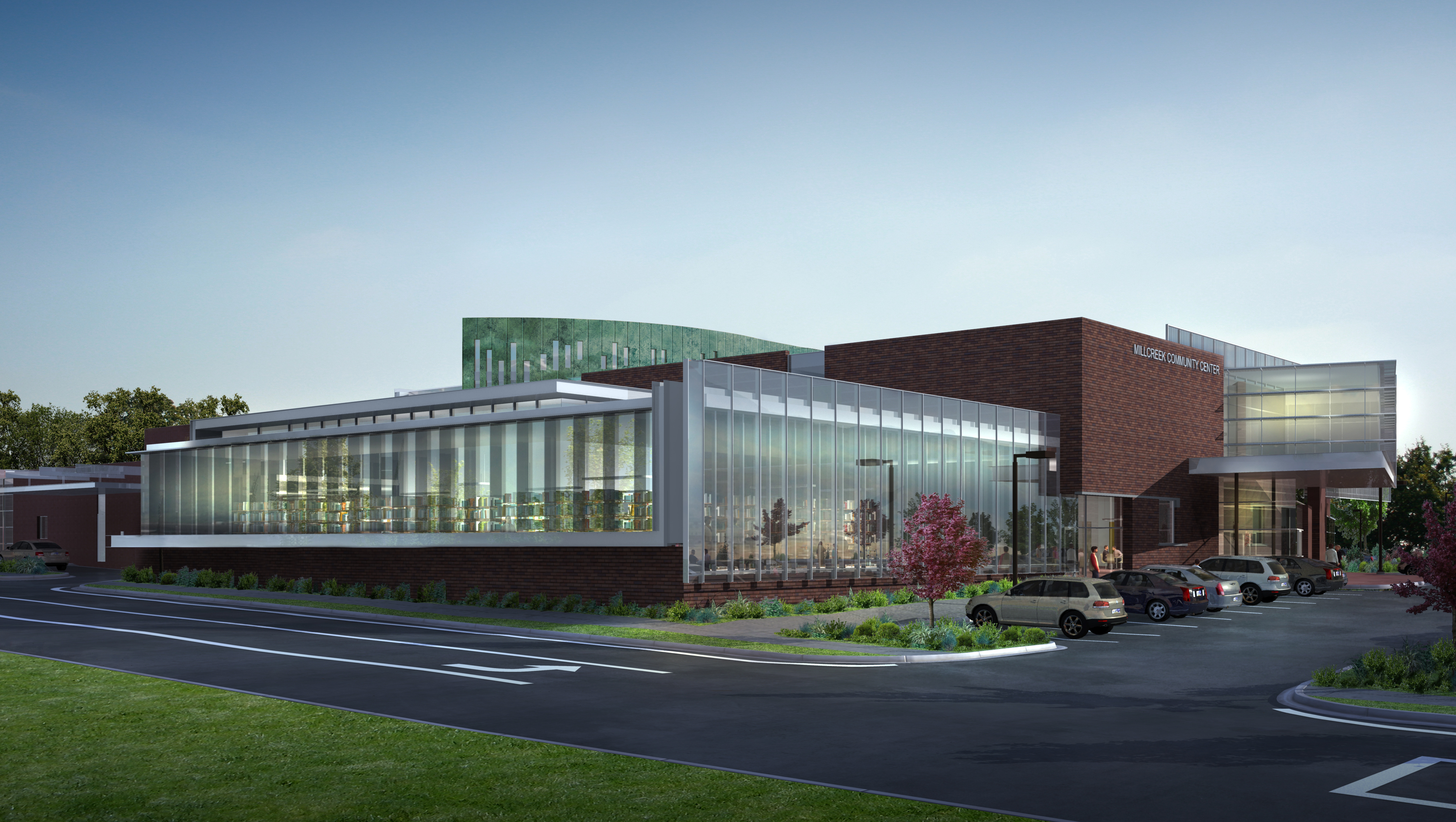 East Millcreek Library & Community Center by Architectural Nexus ...