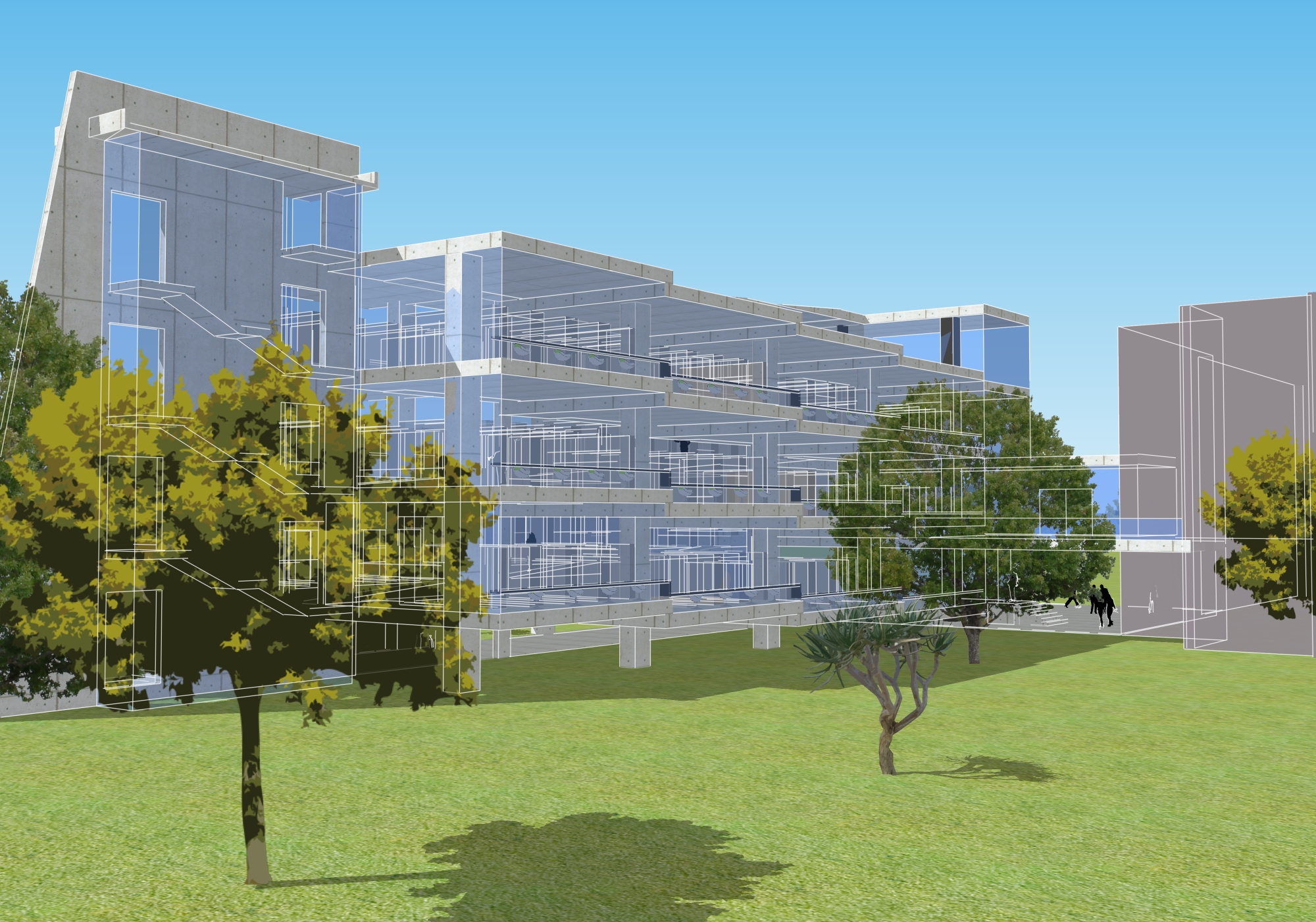 IIT Bombay New Library & Extention - Architizer