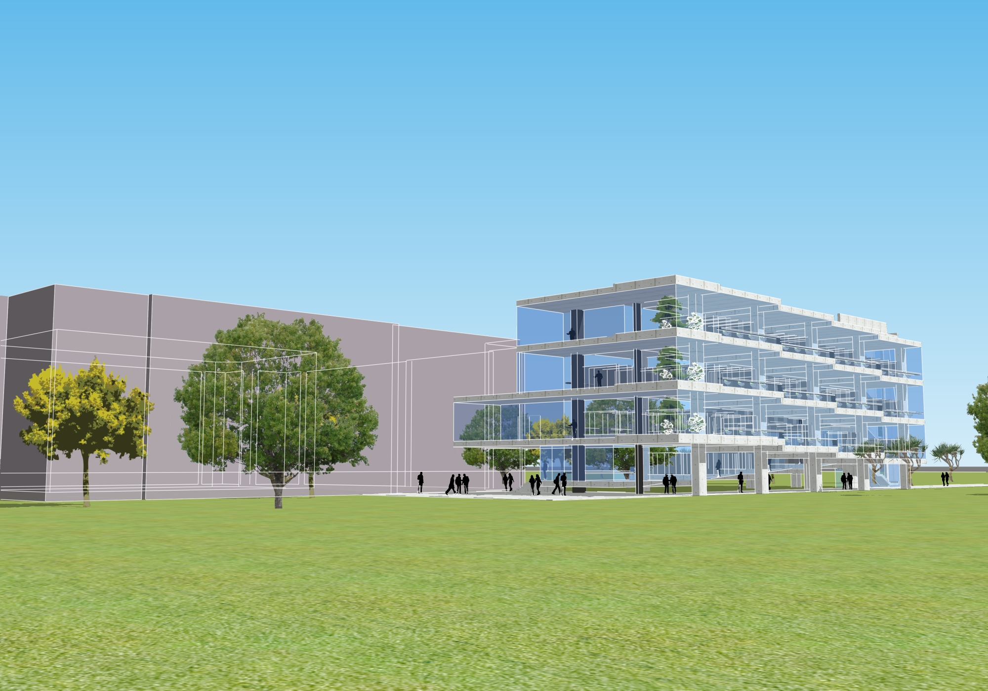 IIT Bombay New Library & Extention - Architizer