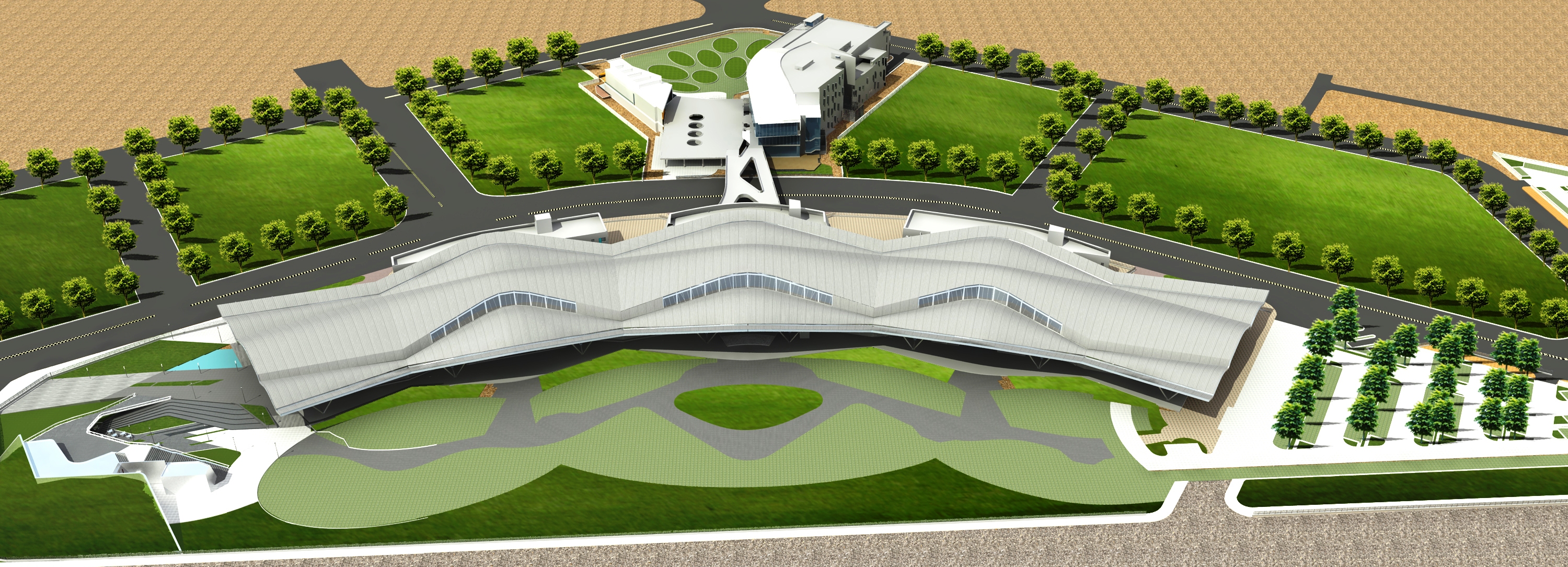 Cidco Exhibition Centre & Business Centre - Architizer