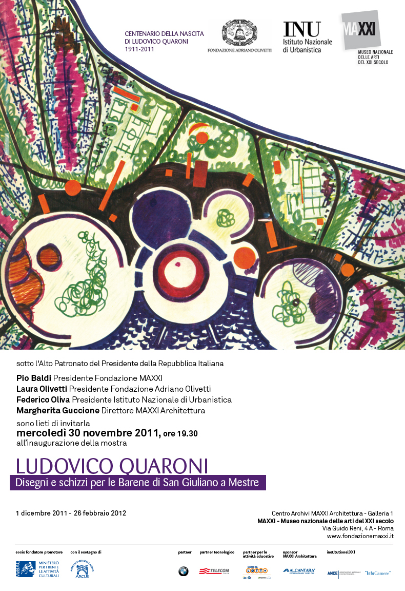 Ludovico Quaroni. Disegni e schizzi per le Barene di San Giuliano a ...