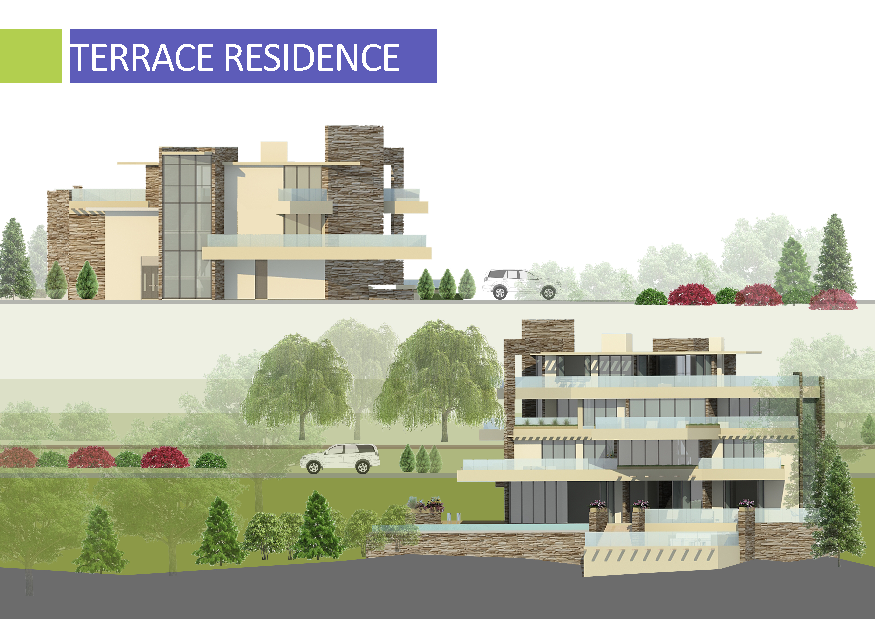 Terrace residence on Vinik hill - Architizer