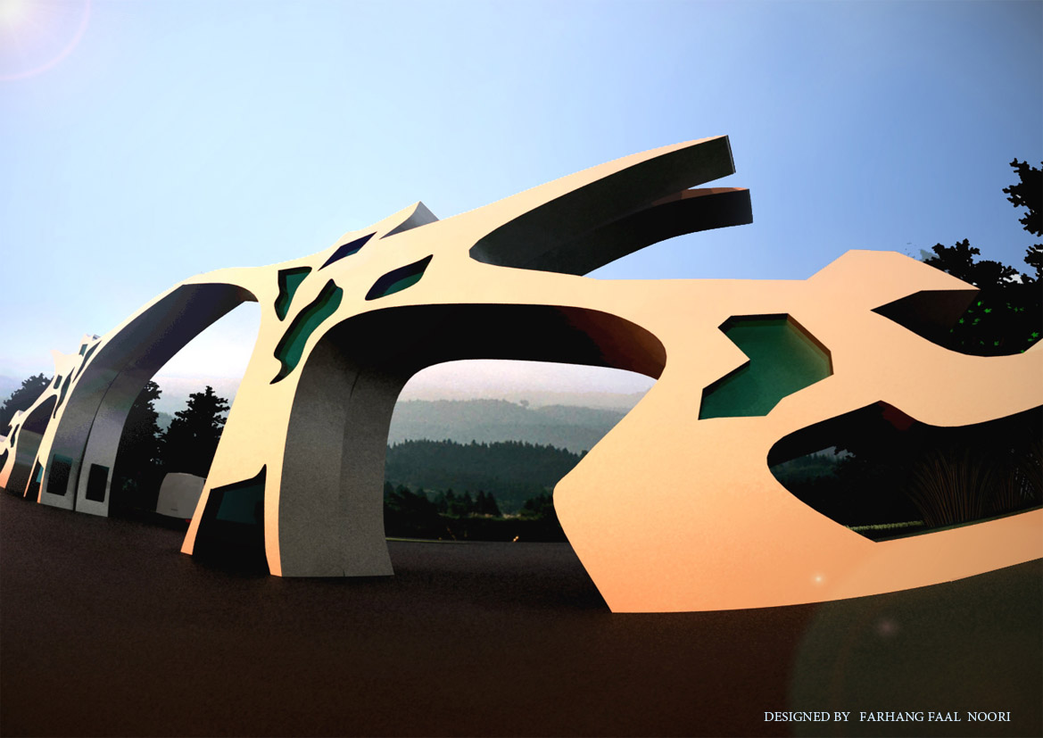 Azeri Entrance - Architizer