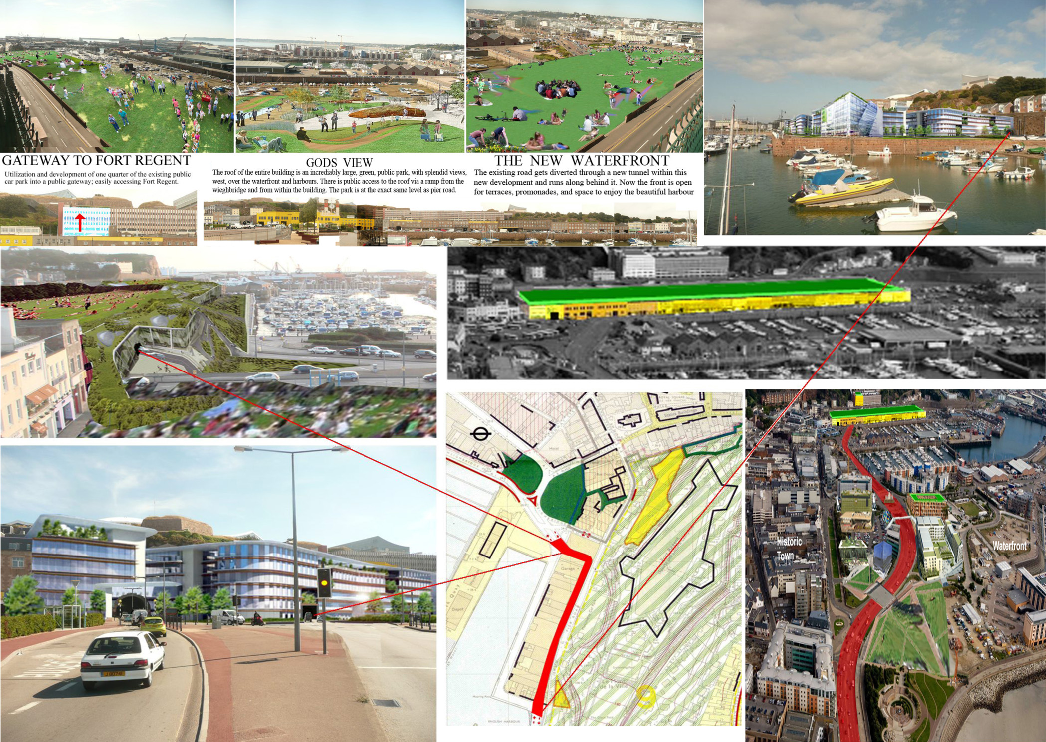 ST Helier Waterfront Masterplan, Jersey UK - Architizer