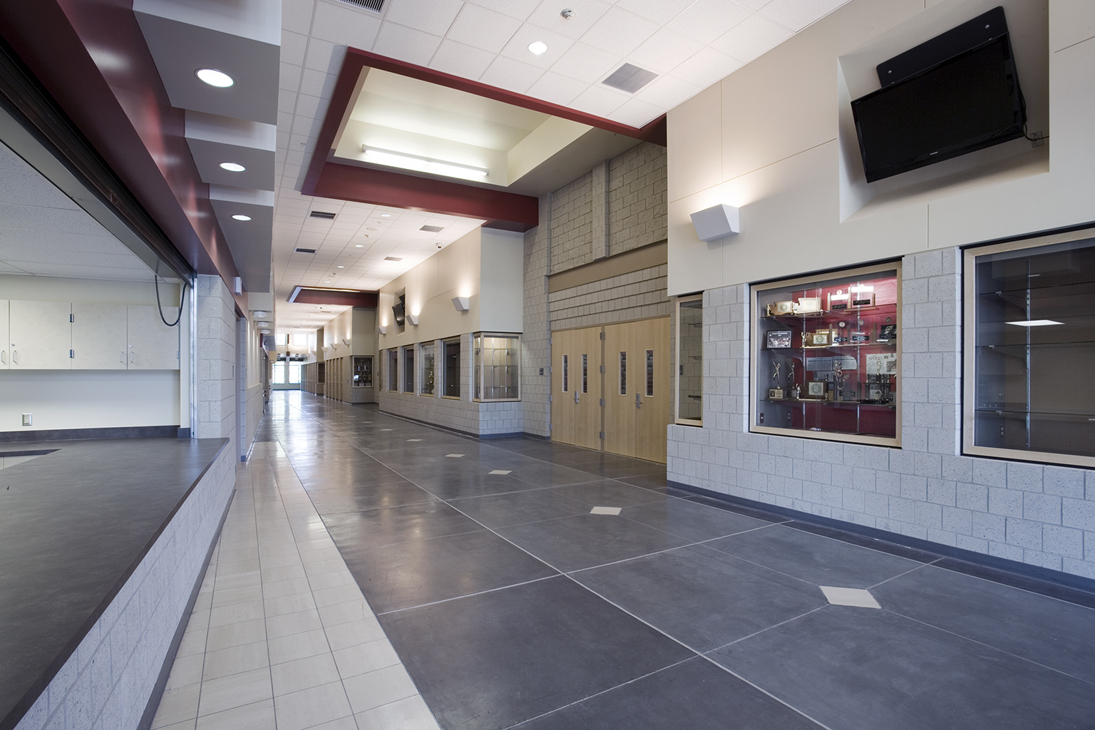 Ferris High School Gymnasium, Health and Fitness Complex by NAC ...