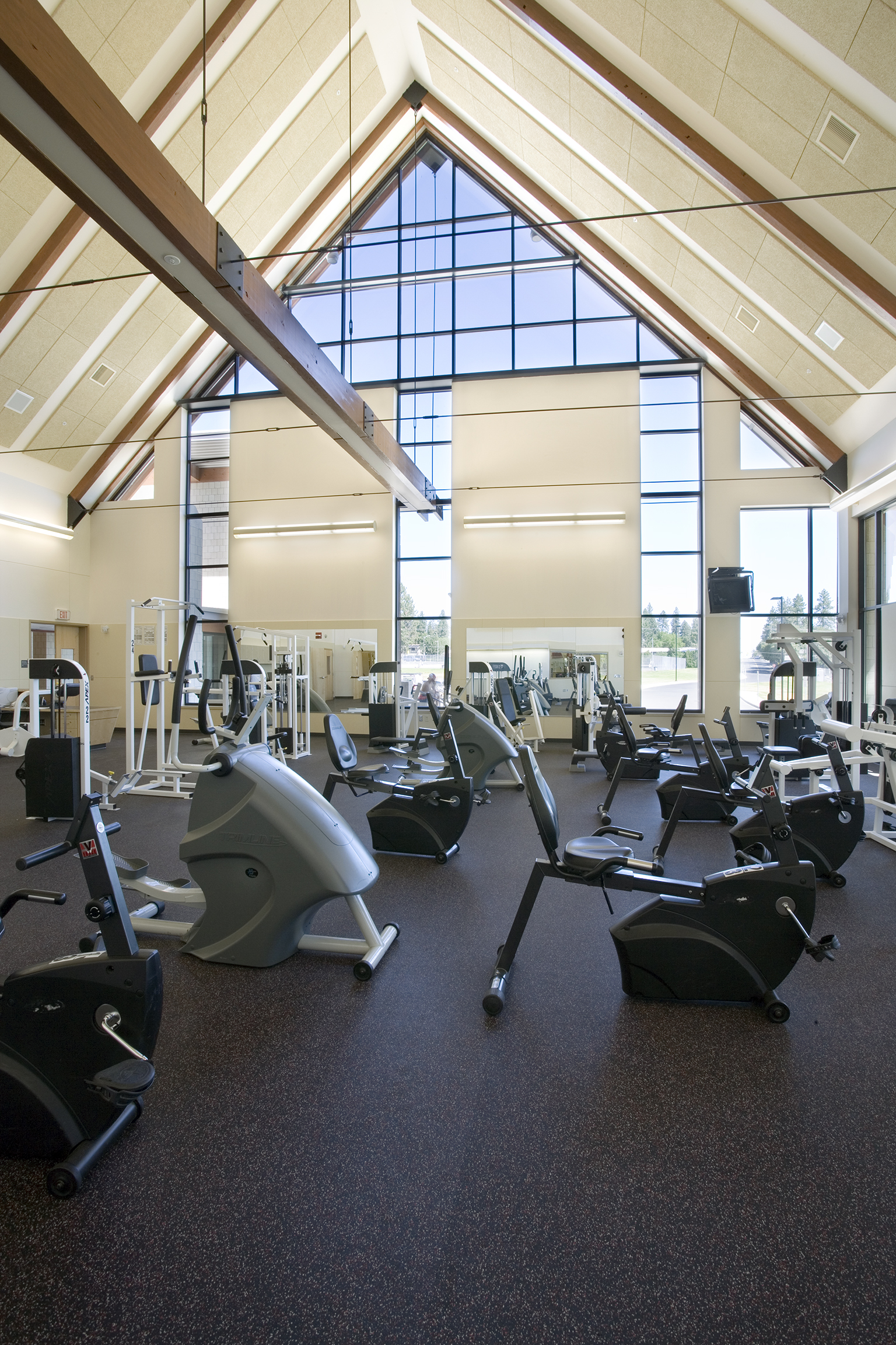 Ferris High School Gymnasium, Health and Fitness Complex by NAC ...