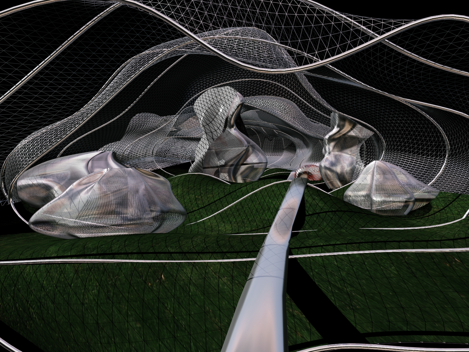 Mesh Structure 3D - Architizer