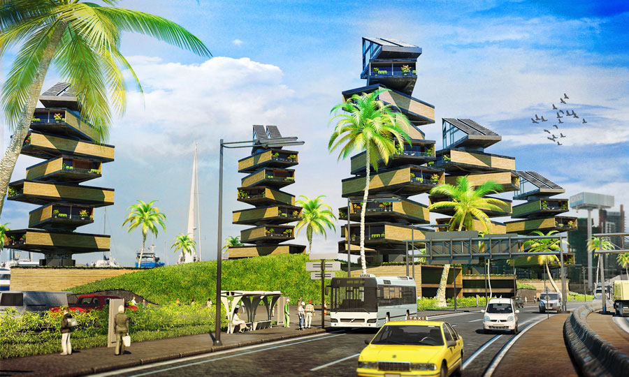 THE SELF-SUFFICIENT CITY: Envisioning the habitat of the future. by ...