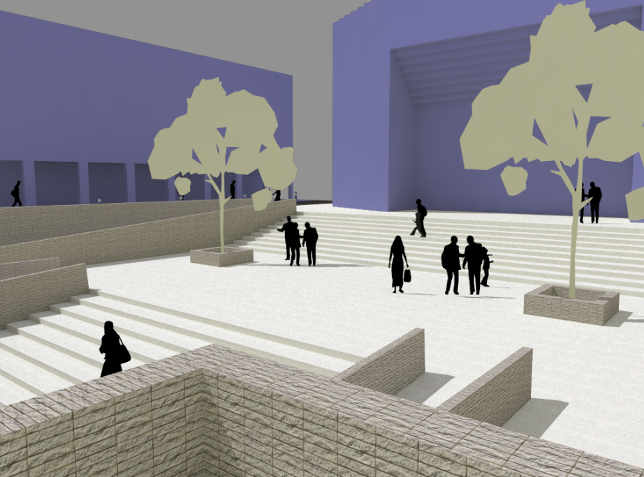 concept per una piazza - Architizer