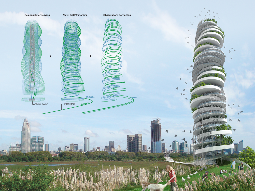 Vertical Zoo - Ascending Zoo - Architizer