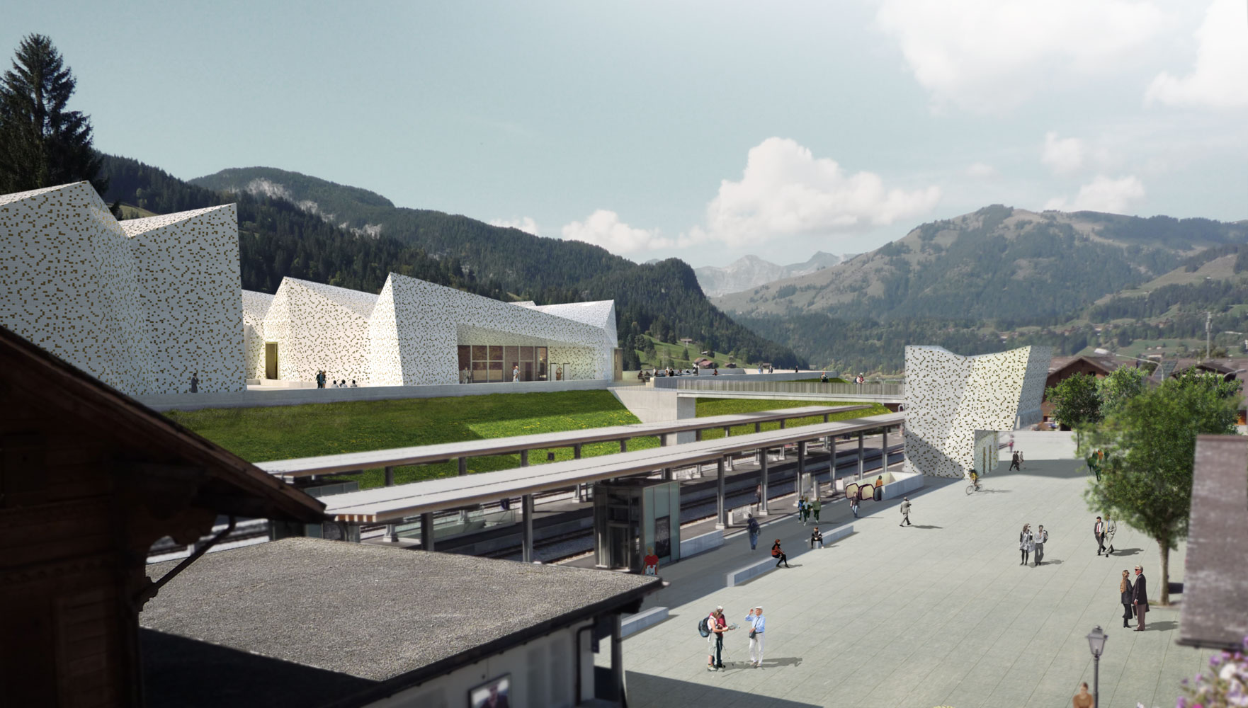Les Arts Gstaad Competition, 2nd rank by SLIK Architekten GmbH - Architizer