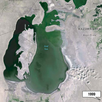 Crisis: The Disappearing Aral Sea - Architizer