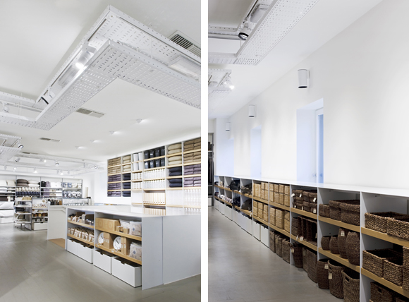 muji shop in milano by aliverti samsa architetti, roberto murgia ...