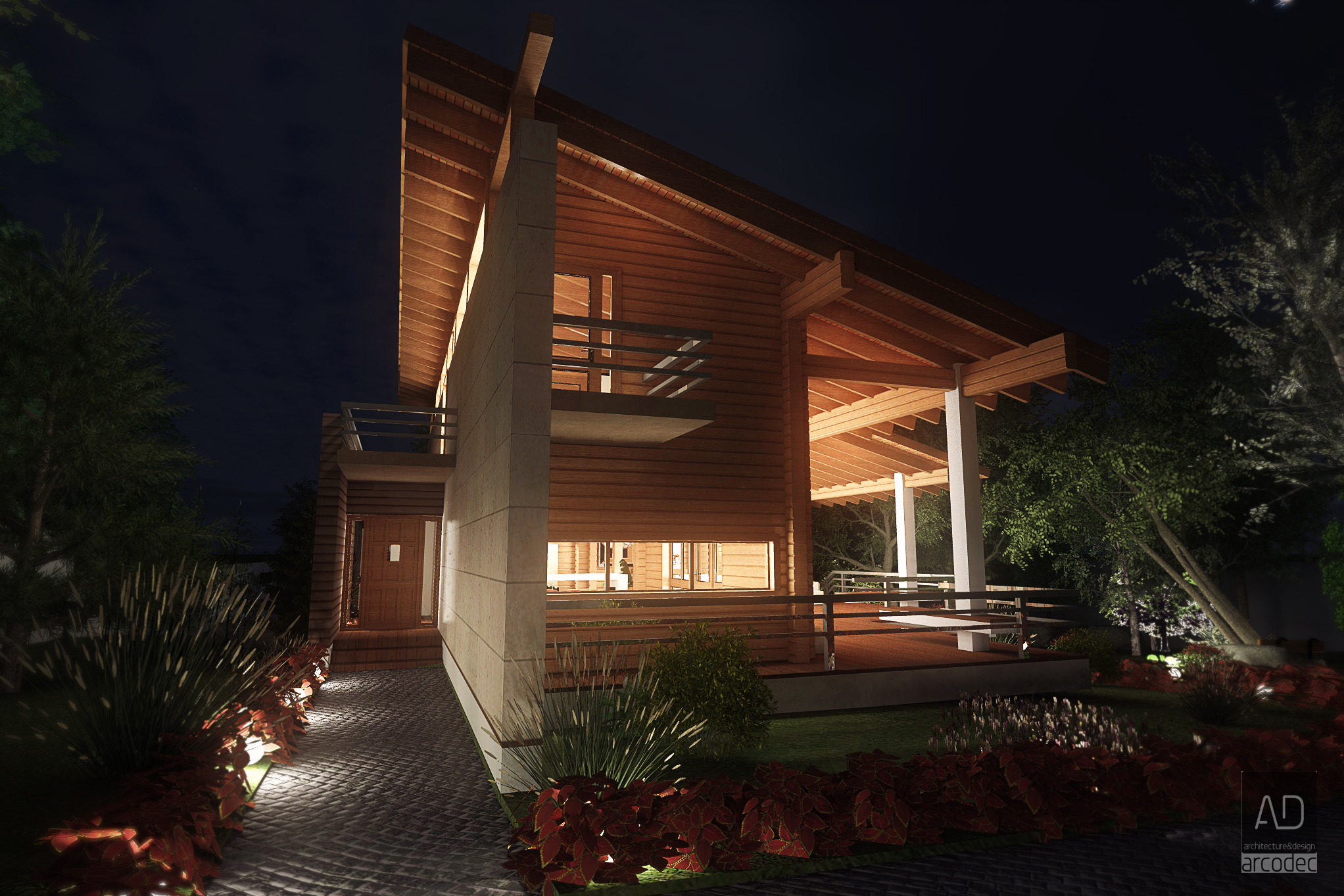 WOOD HOUSE by ARCODEC-COM - Architizer