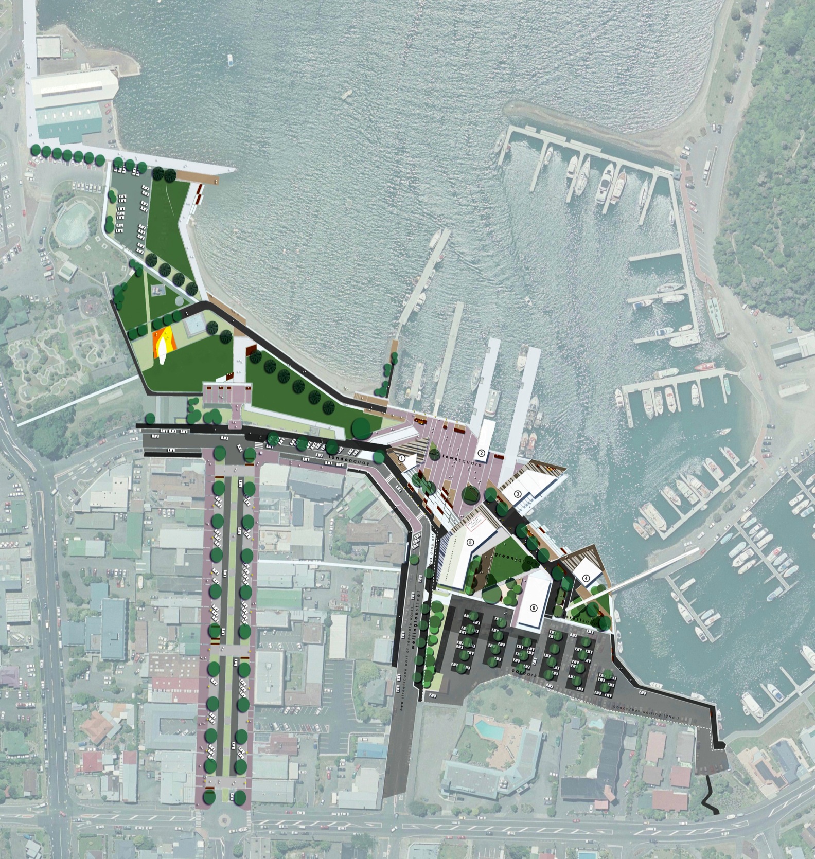 London Quay, Picton by Boffa Miskell - Architizer