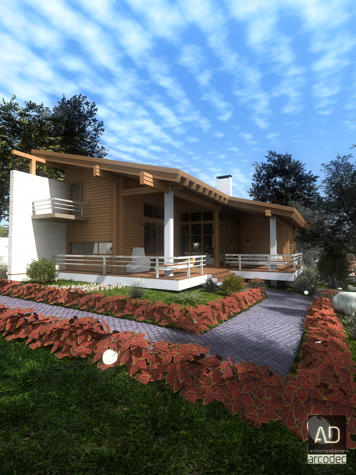 WOOD HOUSE by ARCODEC-COM - Architizer