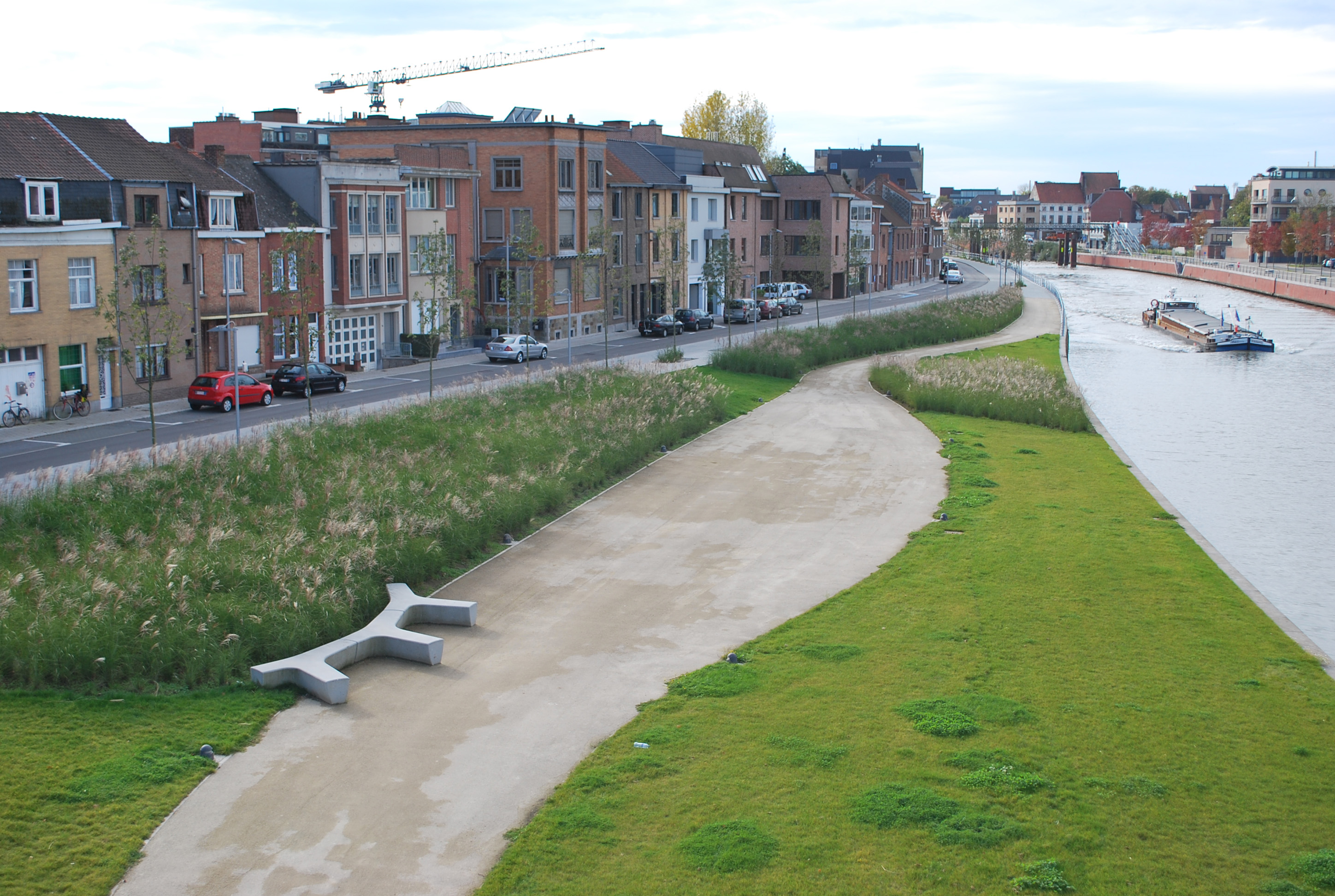 Buda beach by Intercomunale Leiedal (arch. Maarten Gheysen) - Architizer