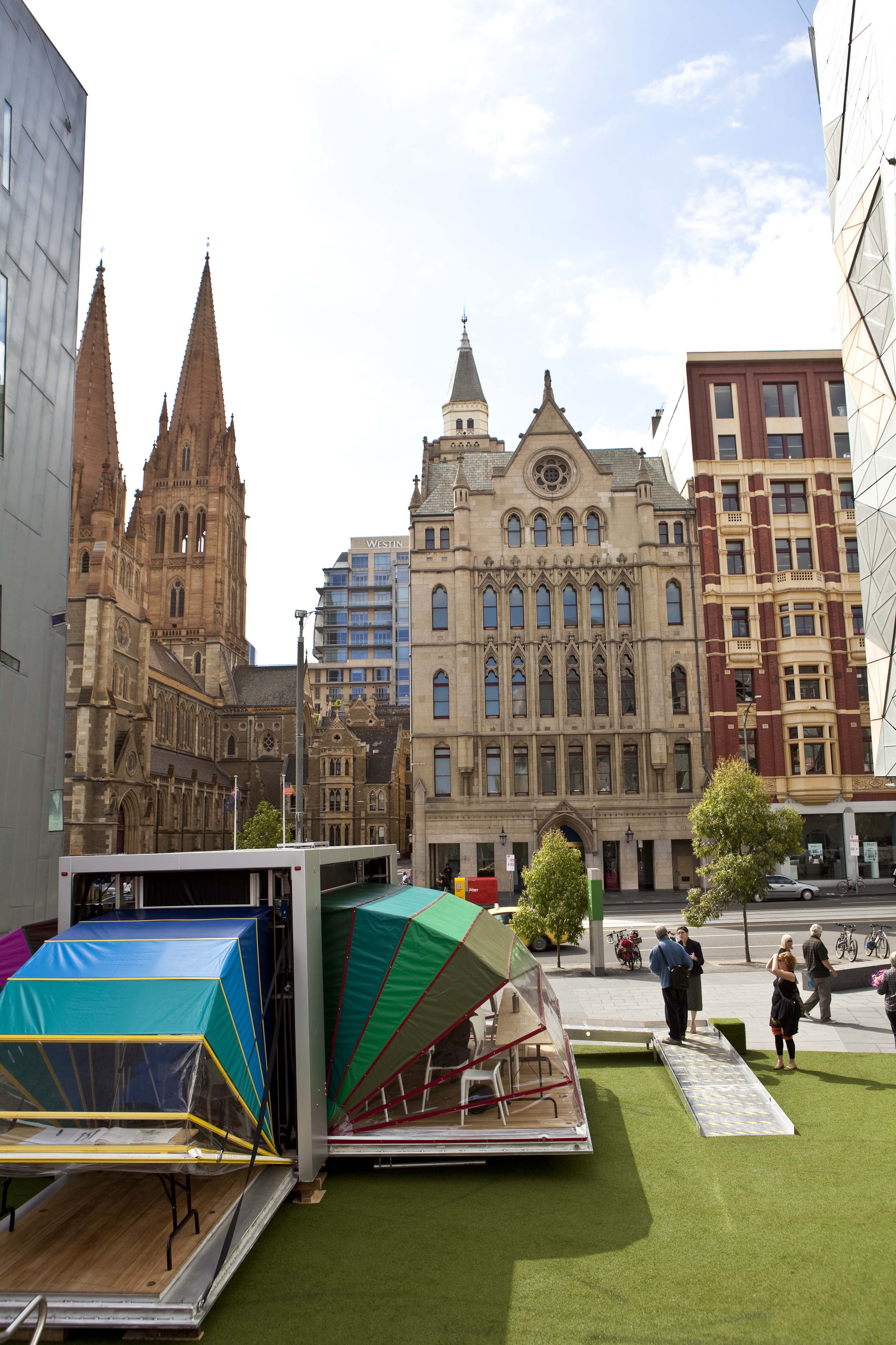 Nebula Portable Arts Space by Austin Maynard Architects - Architizer