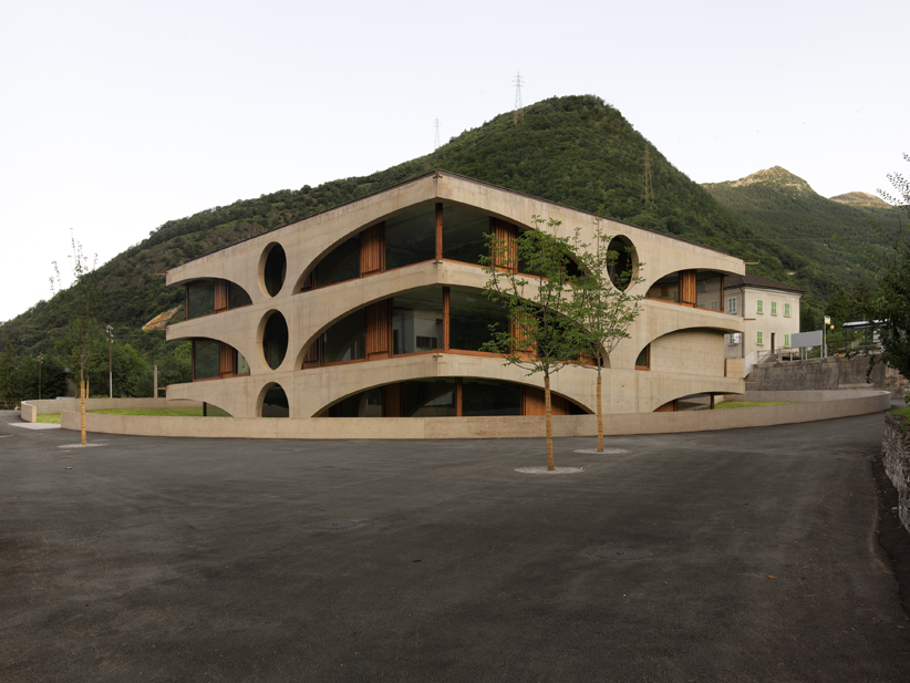 School House in Grono by Raphael Zuber Architecture - Architizer