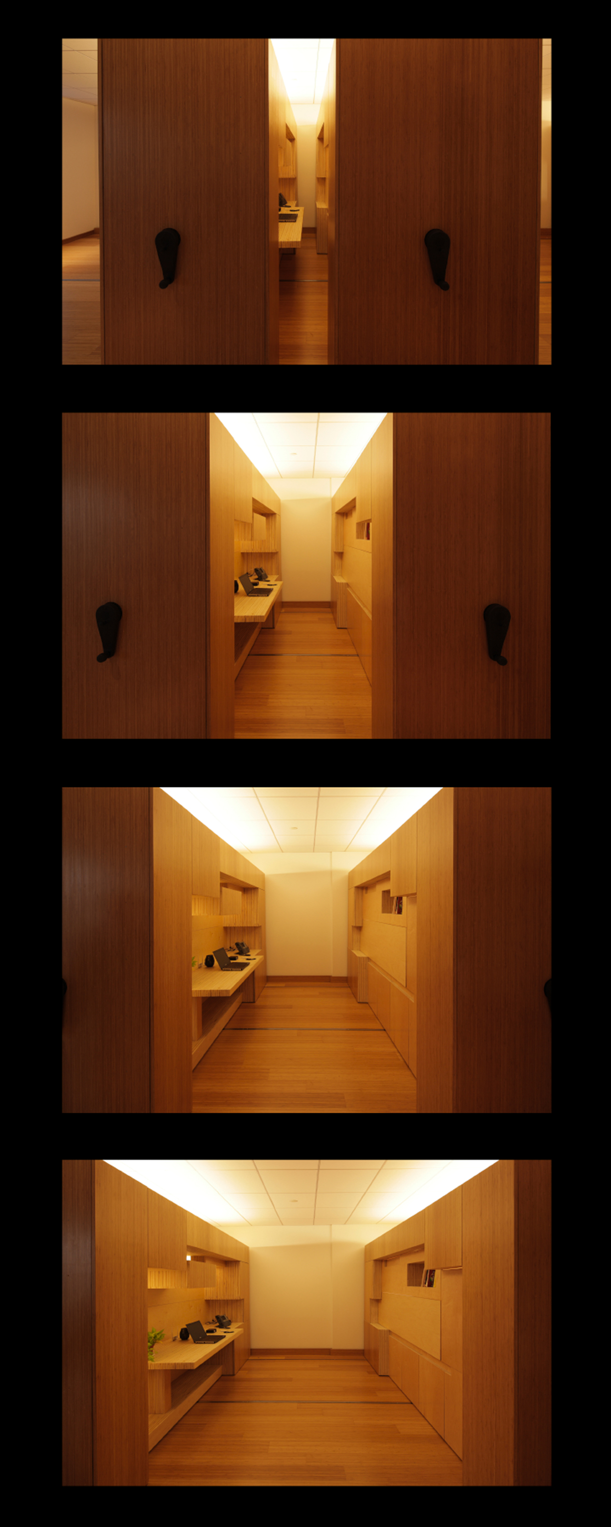 Collapsable Workstations by Taylor and Miller Architecture and Design ...