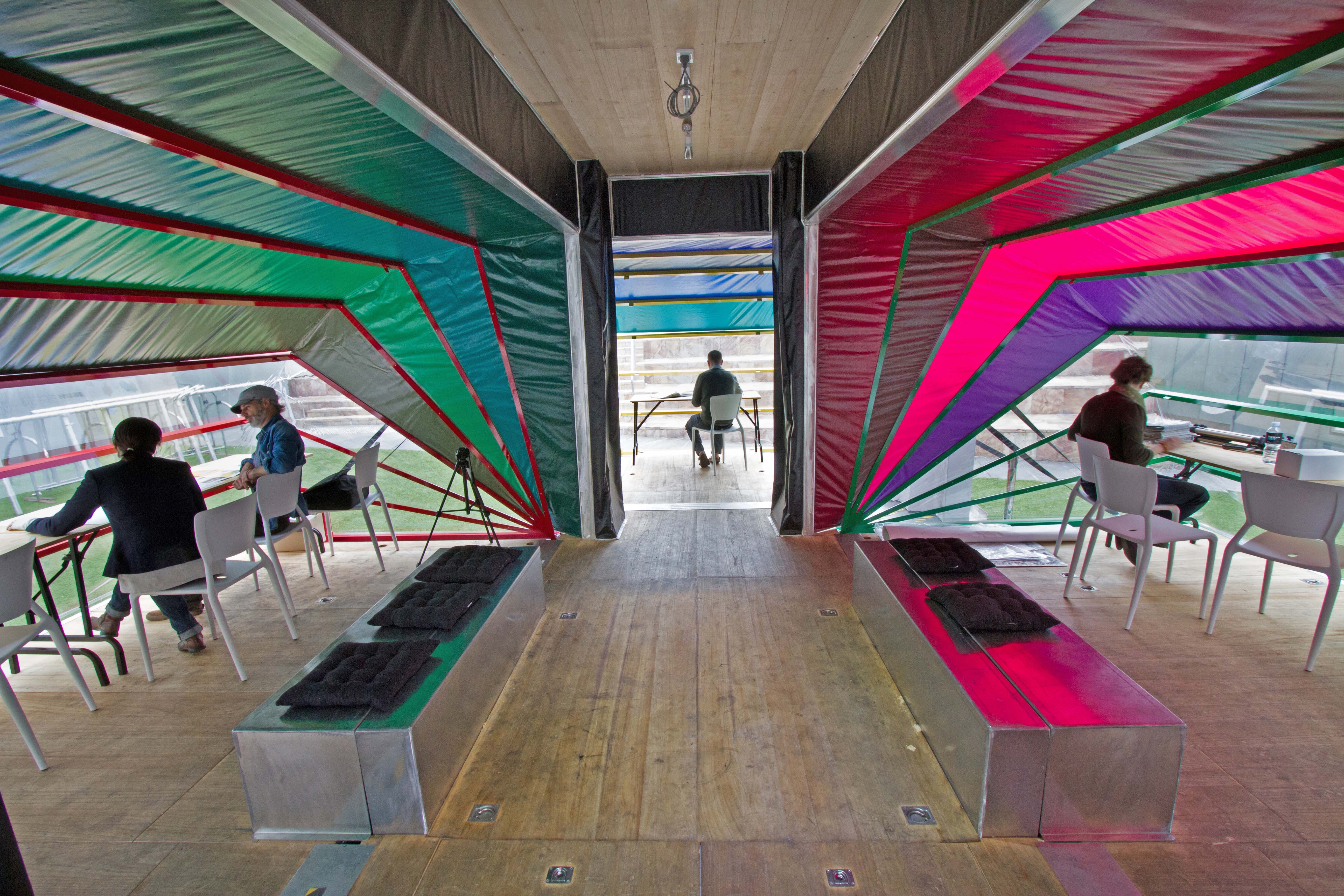 Nebula Portable Arts Space by Austin Maynard Architects - Architizer