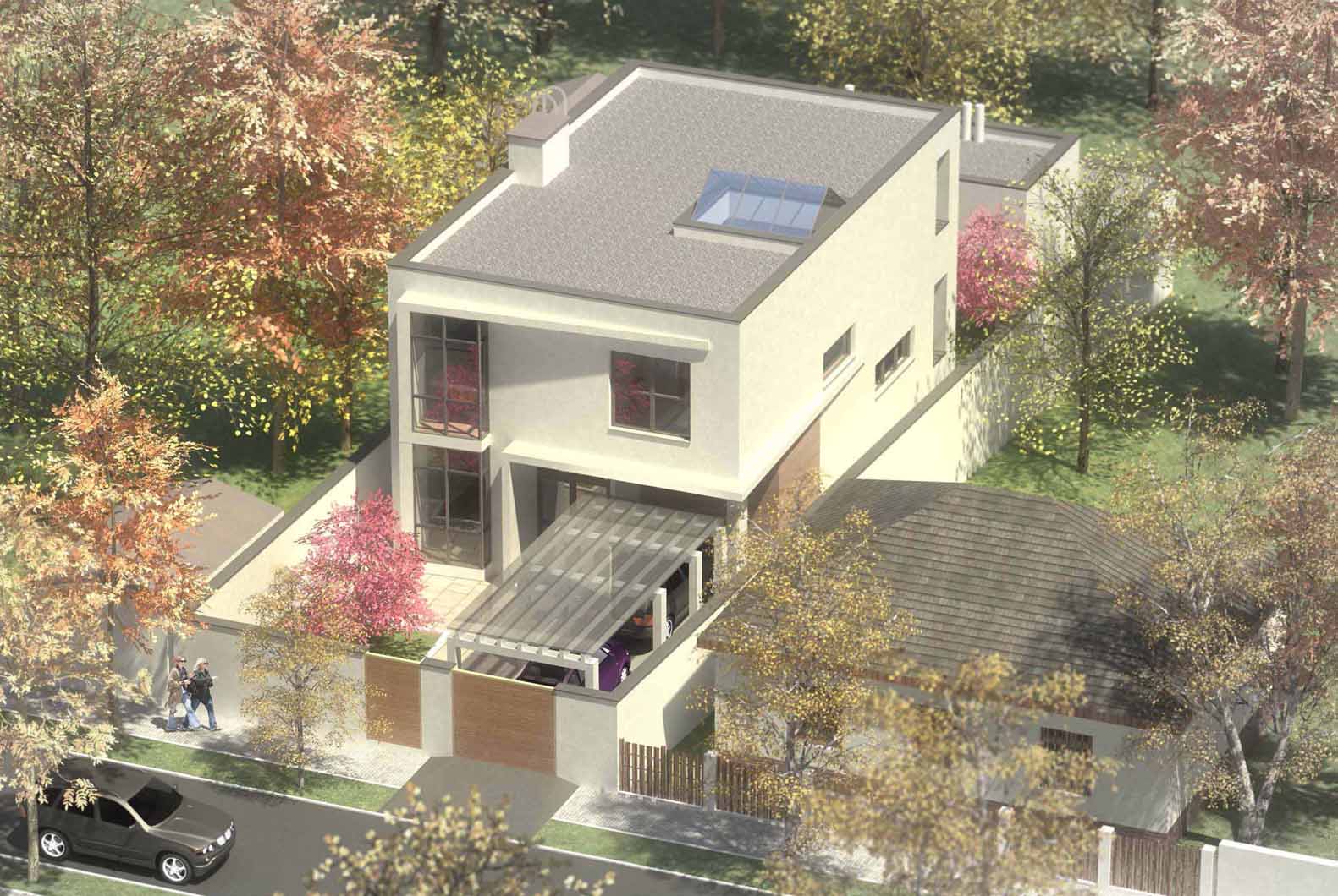 House on a narrow section - Architizer