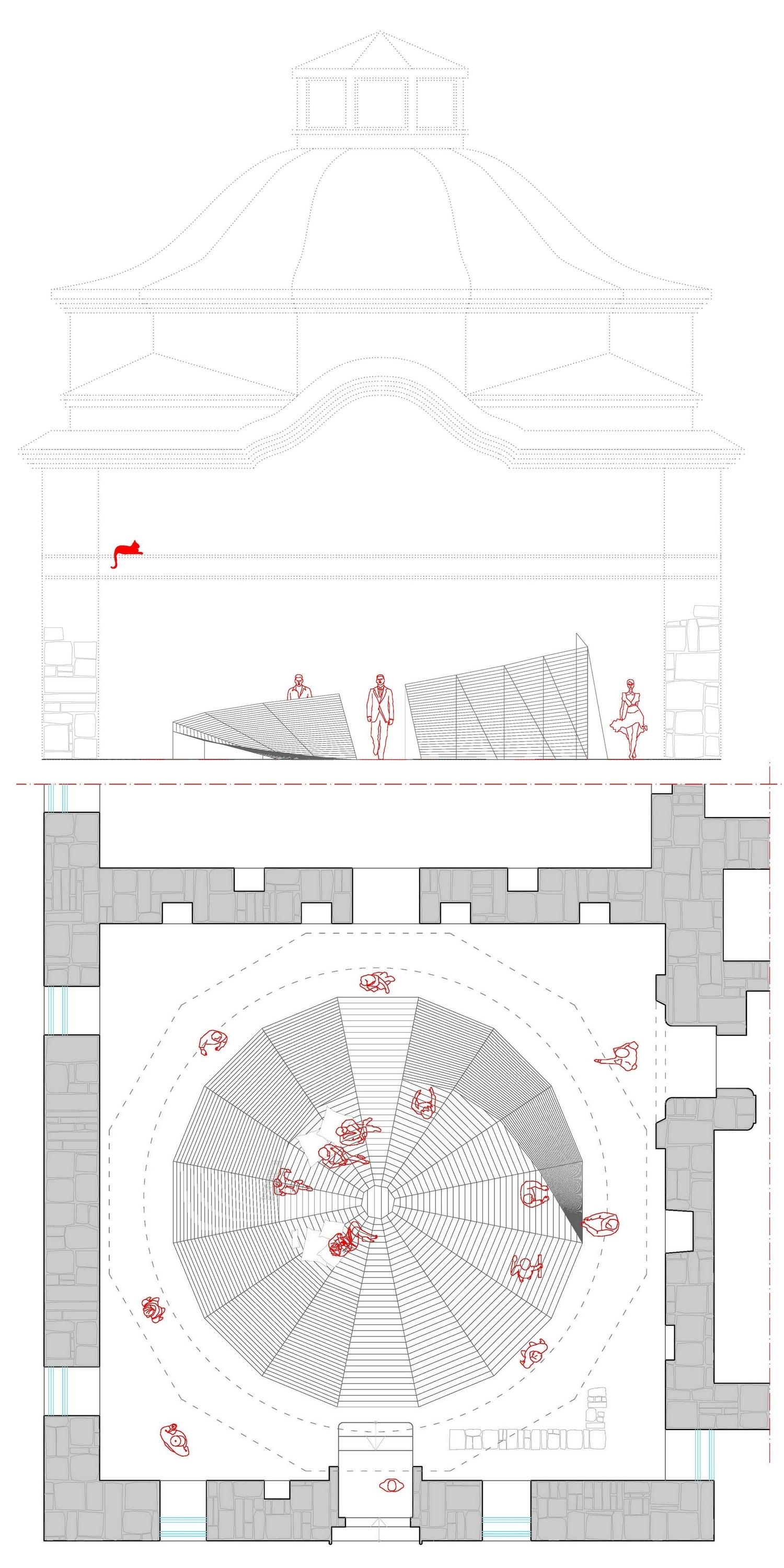 |CON|Temporary Library - Architizer