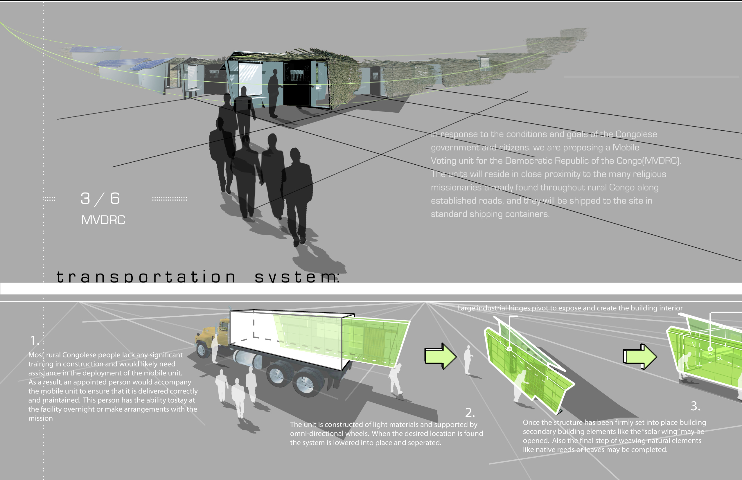 Mobile Voting Unit for the Democratic Republic of the Congo - Architizer