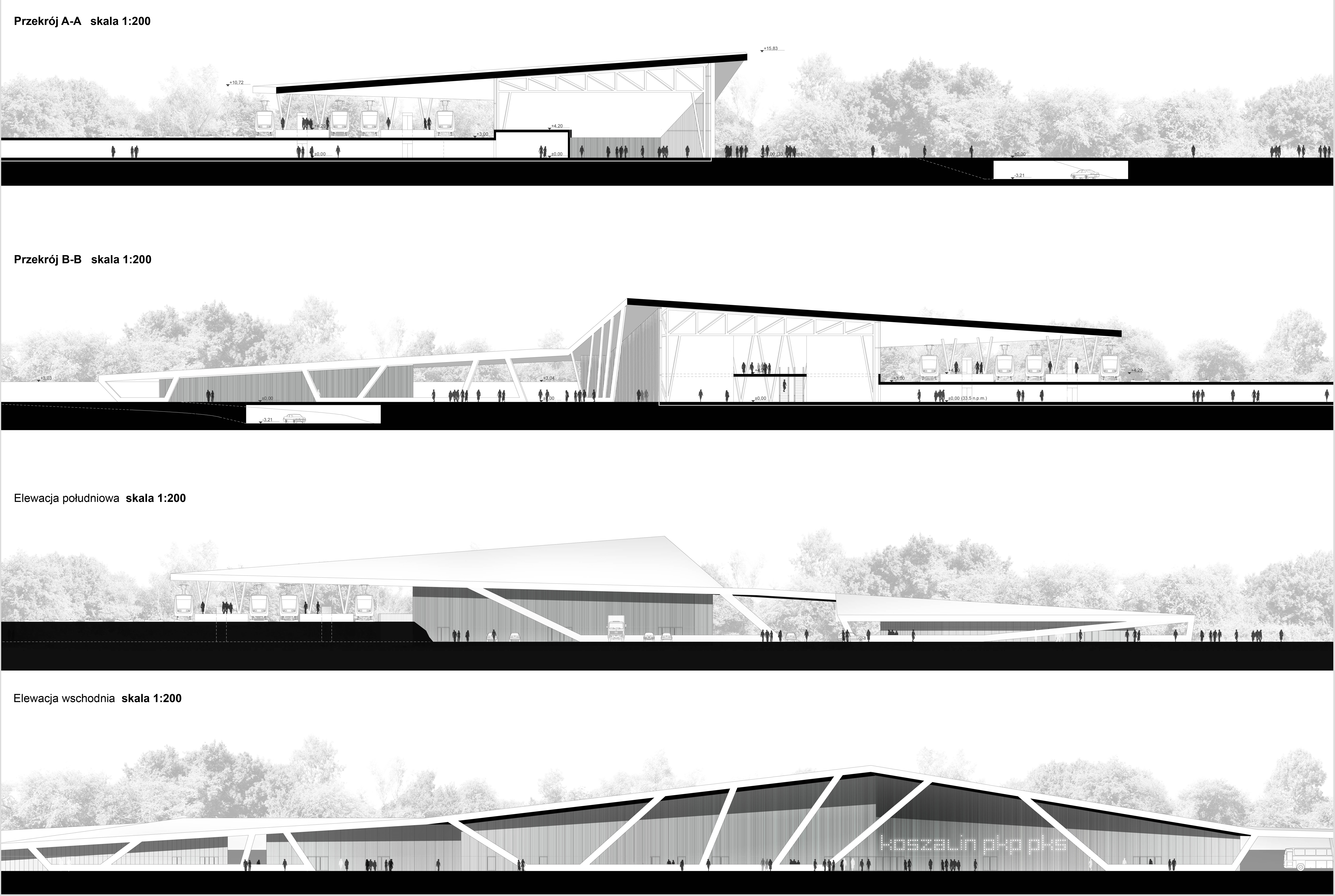 Competition for Koszalin PKP Train Station and PKS Bus Station by ...