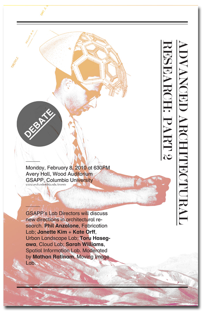 GSAPP Events Posters - Architizer
