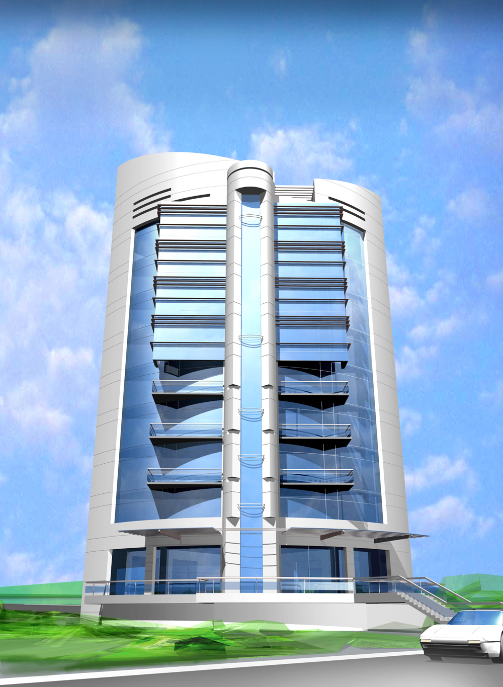 Multi - Proposal Office Building - Architizer