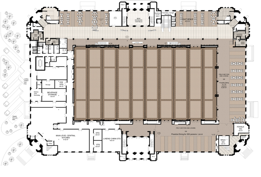 Allstream Center City of Toronto and Exhibition Place by NORR - Architizer