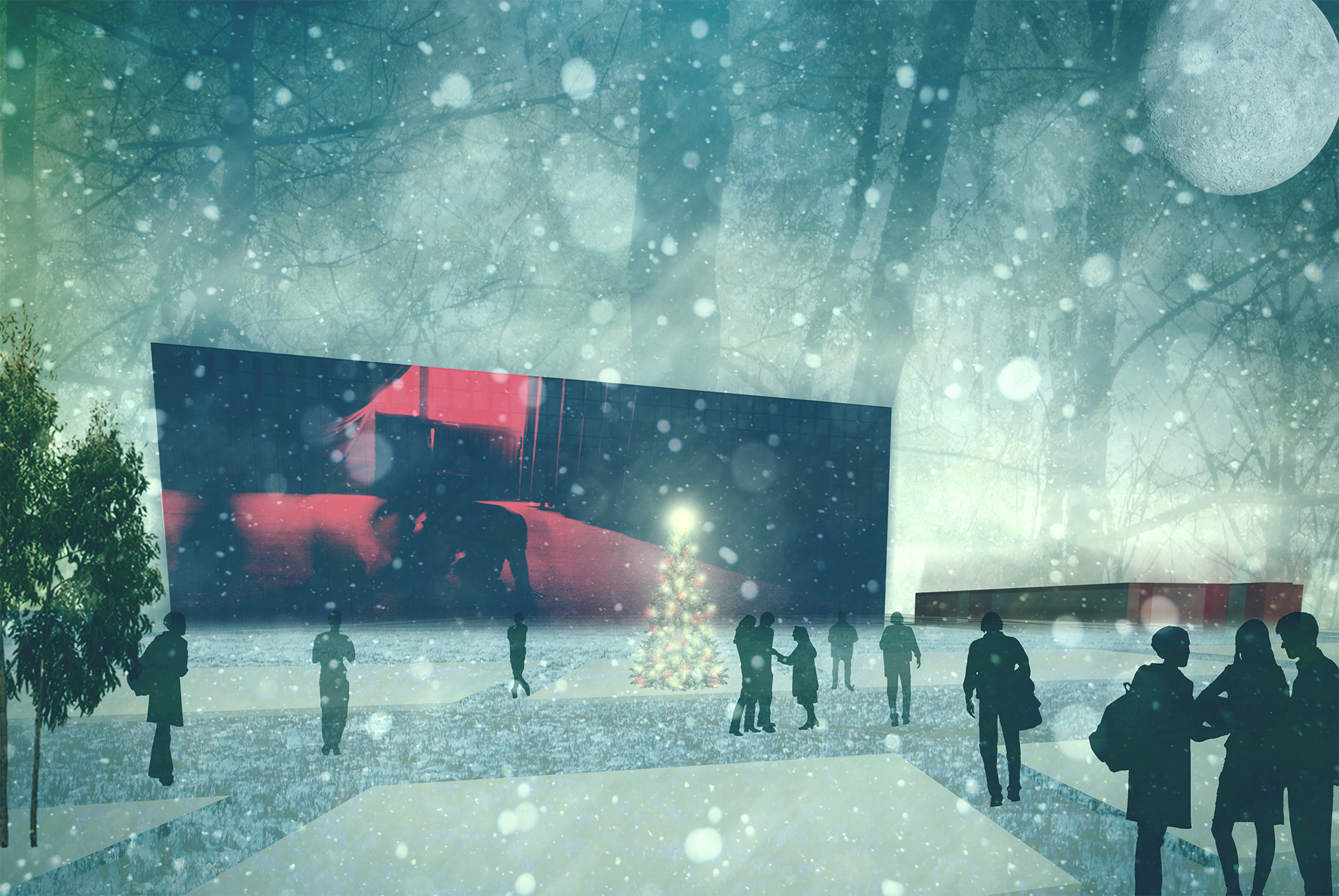 Théâtre (Blue BOX) - Architizer