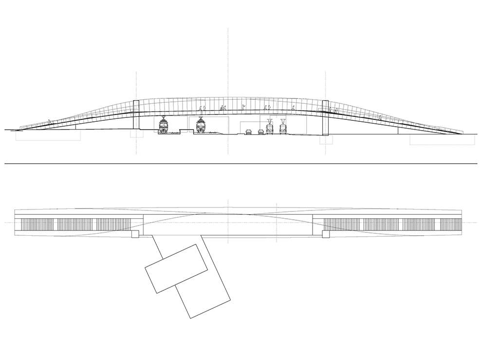 Footbridge Over the Railways by DVVD - Architizer