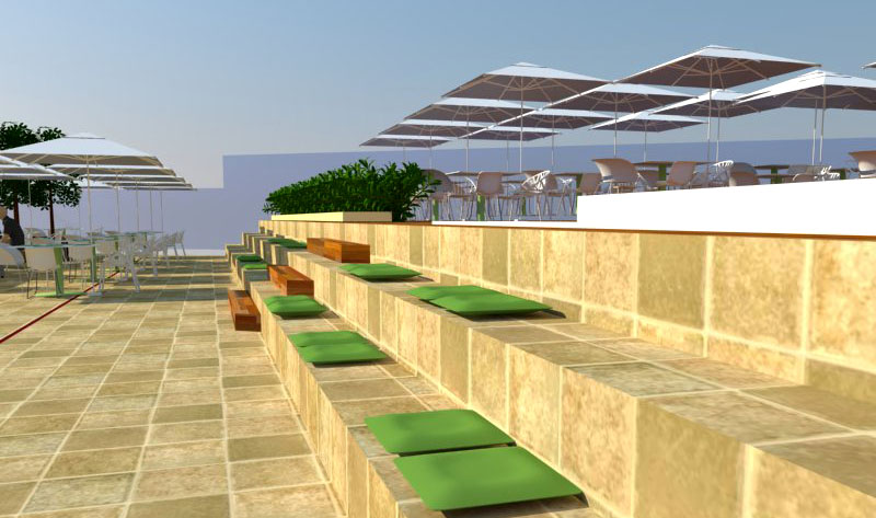 Restaurant in Bioclimatic Building, Pireaus, Greece - Architizer