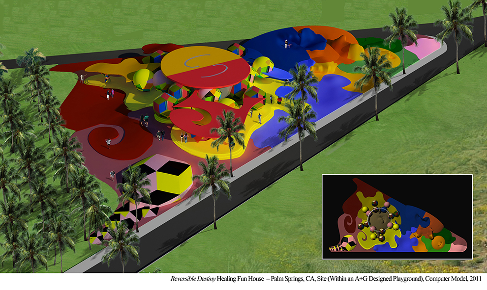 Reversible Destiny Healing Fun House Palm Springs by Arakawa + Gins ...